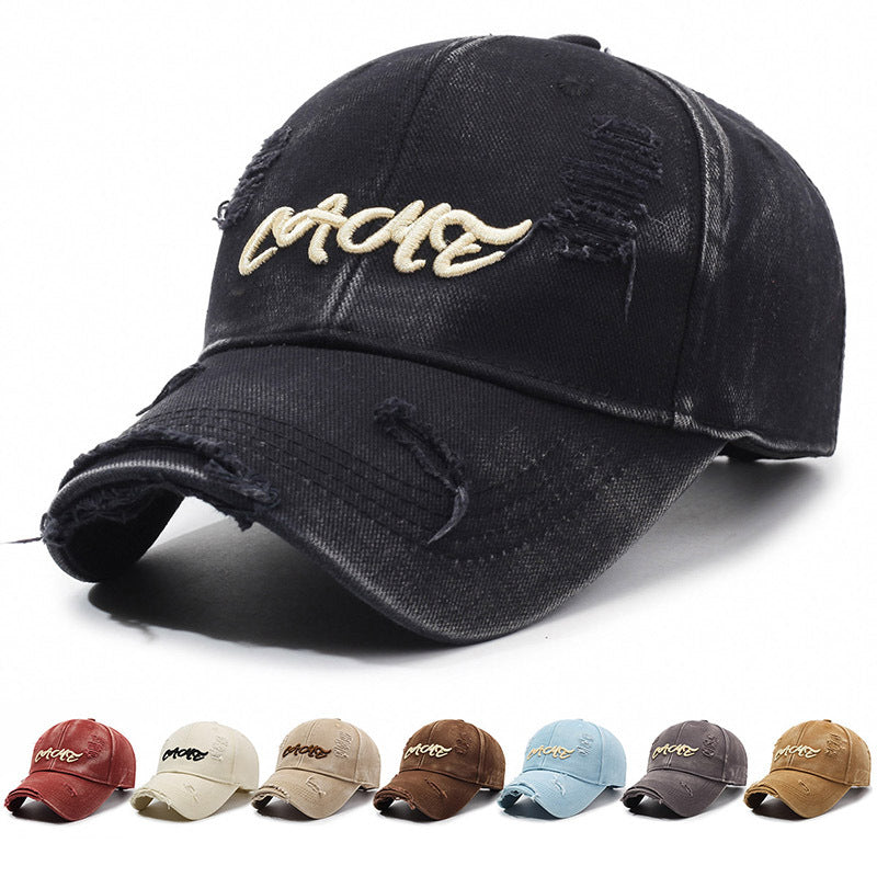 Wornwell Embroidered Cap – Maison Clair