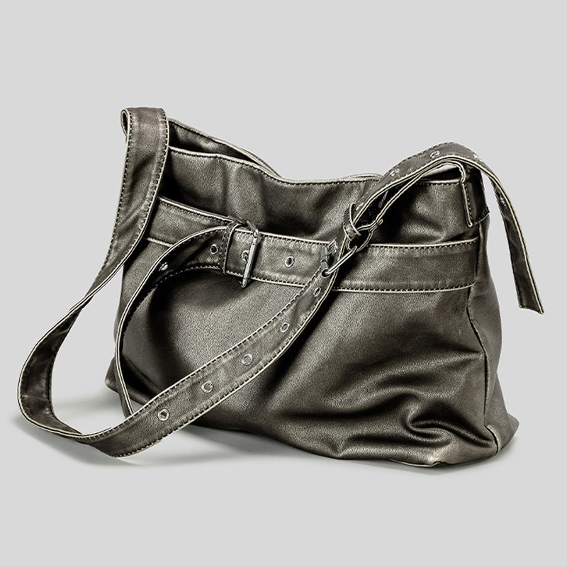 Isla Washed Shoulder Bag – Maison Clair